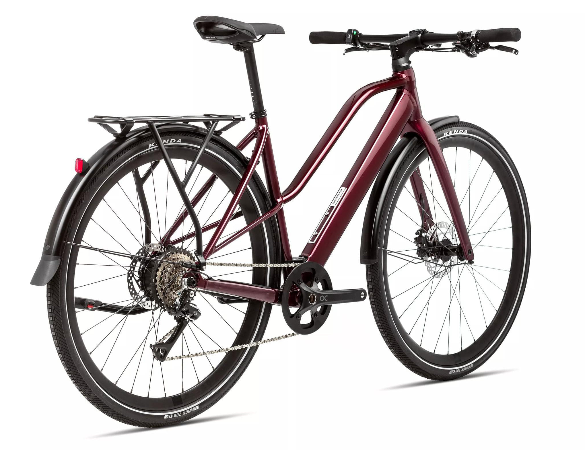 Orbea Vibe MID H30 EQ 2024 Metallic Burgundy Red Gloss - IBKSport your ...