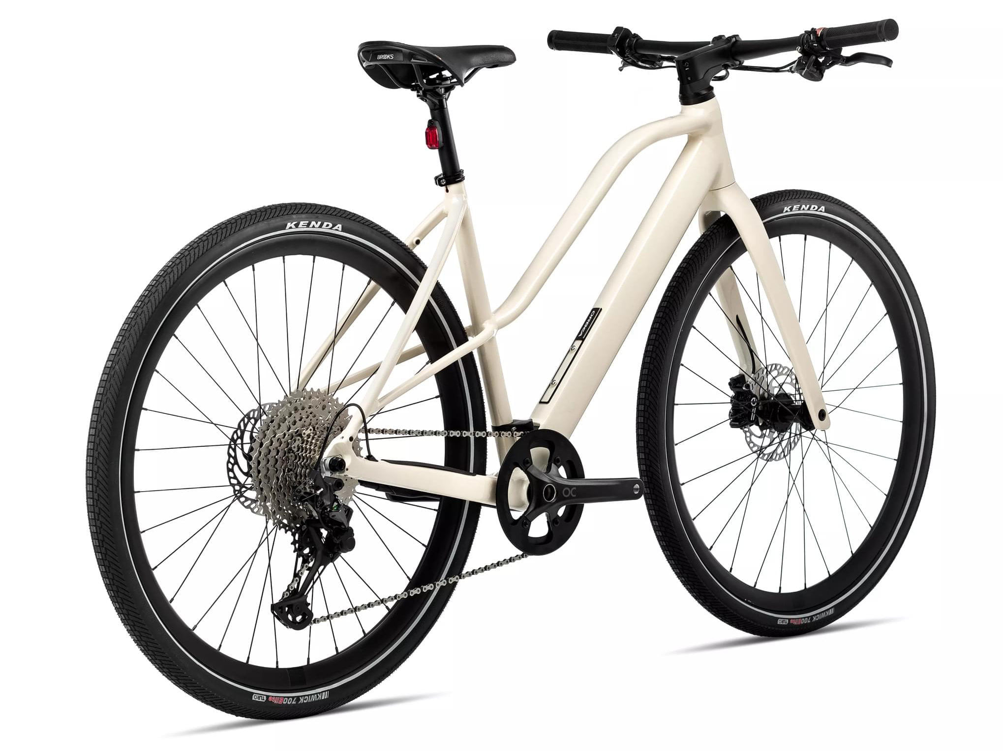 Orbea Vibe MID H10 2024 Ivory White Gloss - IBKSport your cycling shop