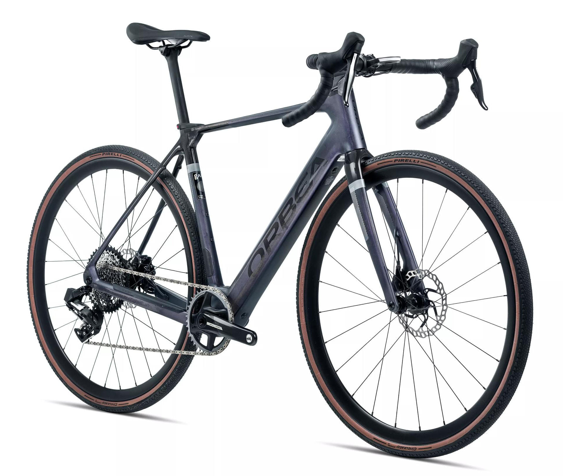 Orbea Gain M21e 1X 2024 Tanzanite Carbon View Matt/Carbon Raw Gloss ...