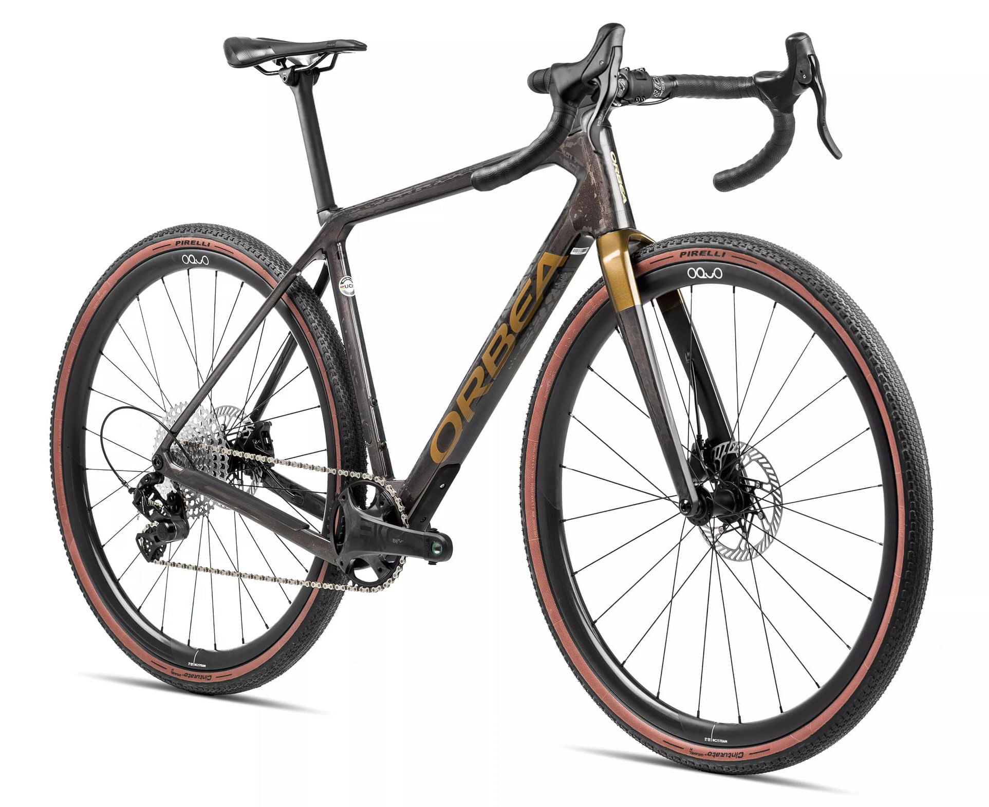 Orbea Terra M22TEAM 1X 2024 Cosmic Carbon View/Metallic Olive Green ...