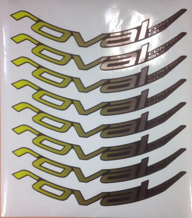 DCL MY18 Roval Control SL Decal Kit Hyper - IBKSport your cycling shop