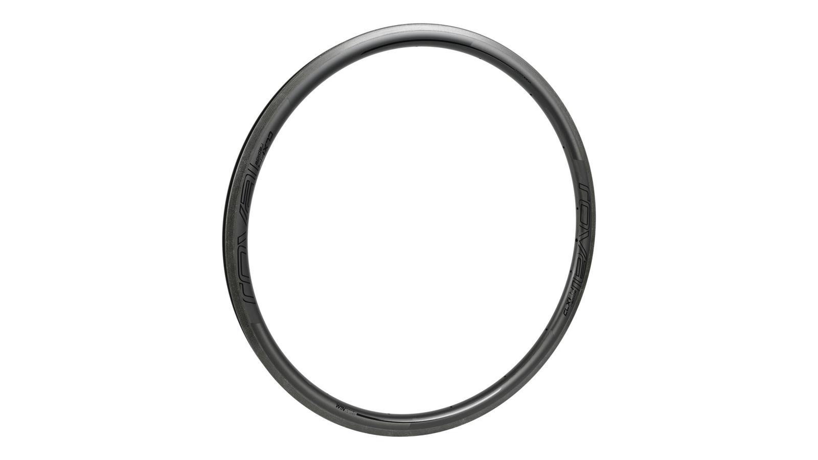 Rim MY17 Roval Rapide CLX 32 Front Rim Satin Carbon/Gloss Black ...