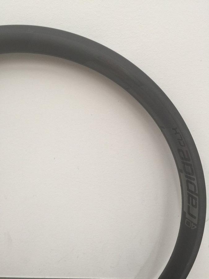 Rim MY15 Roval Rapide CLX 40 Tu R Rear Rim Gloss Black/CHRome ...