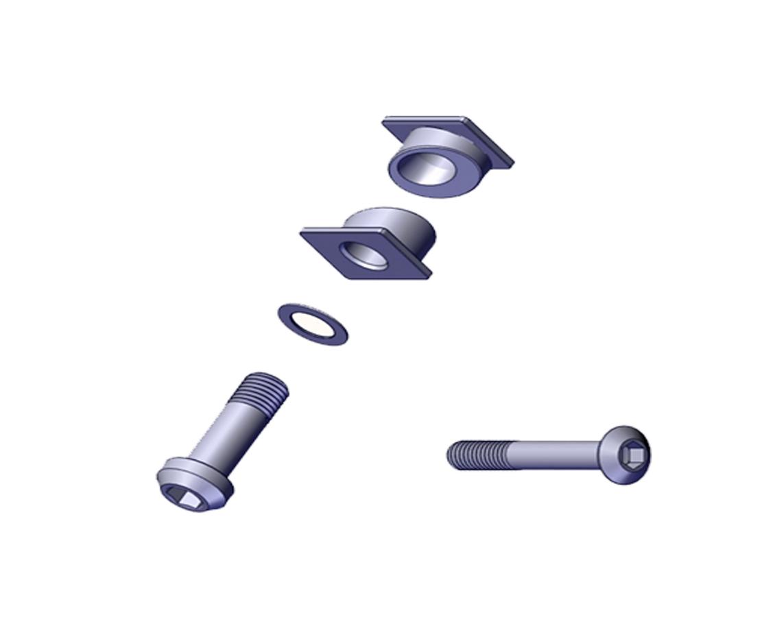 SUB MY19 Specialized Stumpjumper FSR J1 Rear Shock Hardware Kit ...