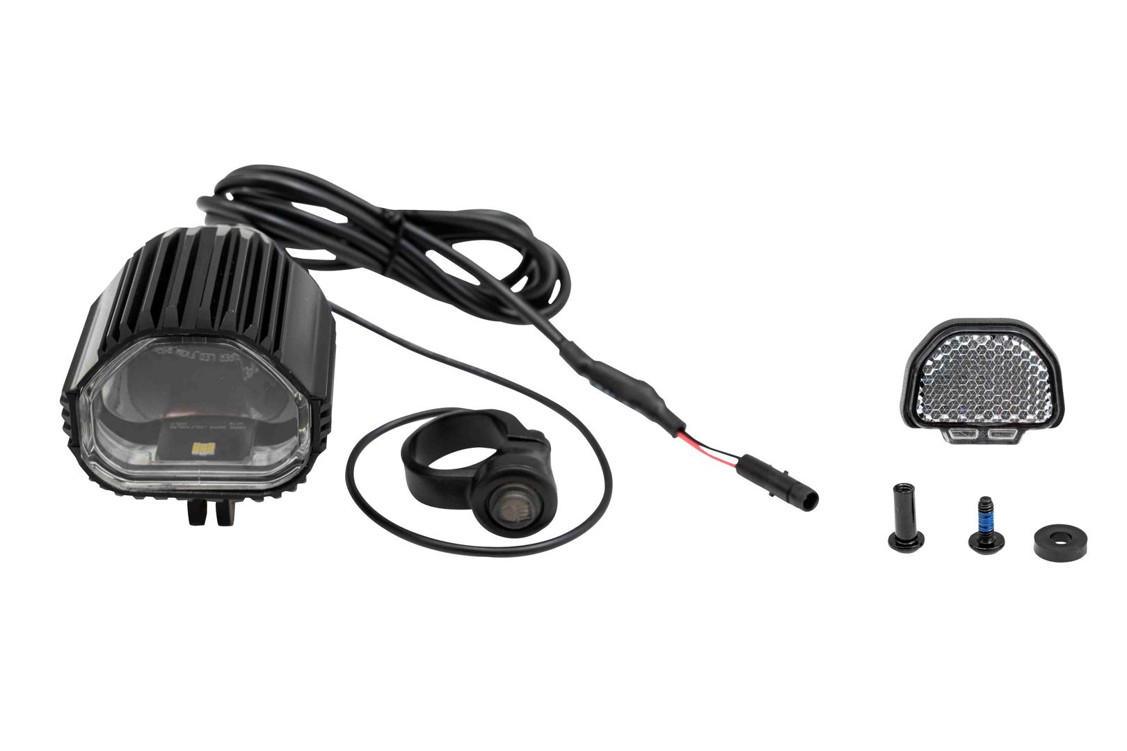 LGT Front Lezyne Super Hb Stvzo E1000 Inverted Stem Mount W/wired ...