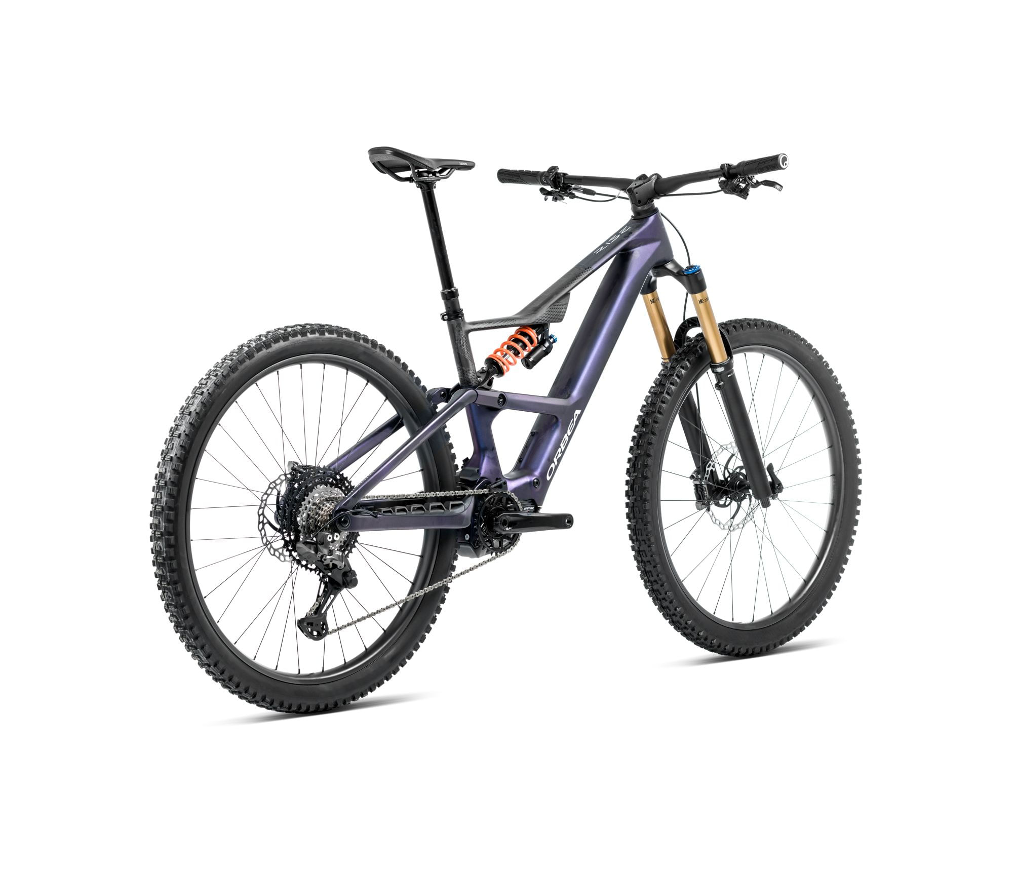 Orbea Rise LT M20 420W 2025 Tanzanite Carbon View/Carbon Raw Matt ...