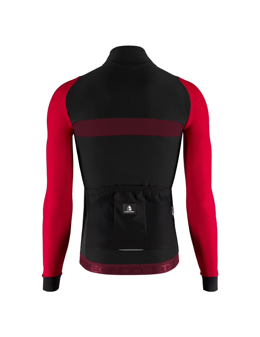 Gor 76 Gore-Tex Windstopper Jacket Etxeondo Man Black/Red - IBKSport ...