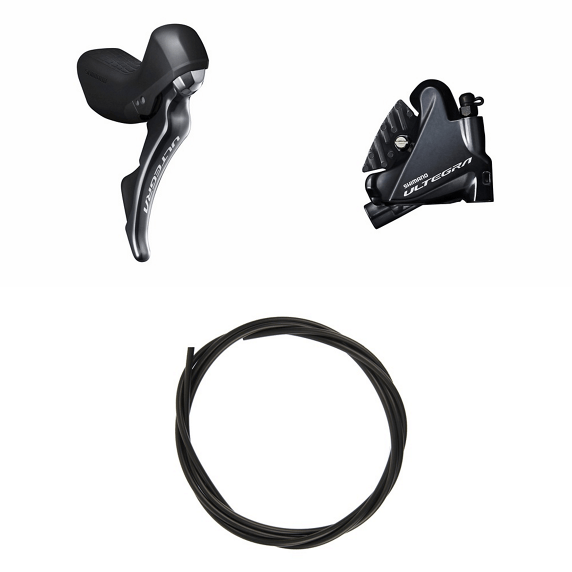 Rear Disc Brake Kit Shimano Ultegra ST-R8020/BR-R8070/Hose Black ...