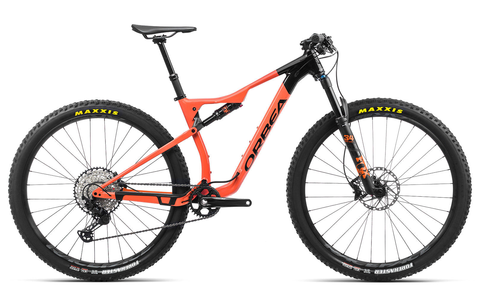 Orbea Oiz H10 TR 2022 Magma Orange/Black Gloss - IBKSport your cycling shop