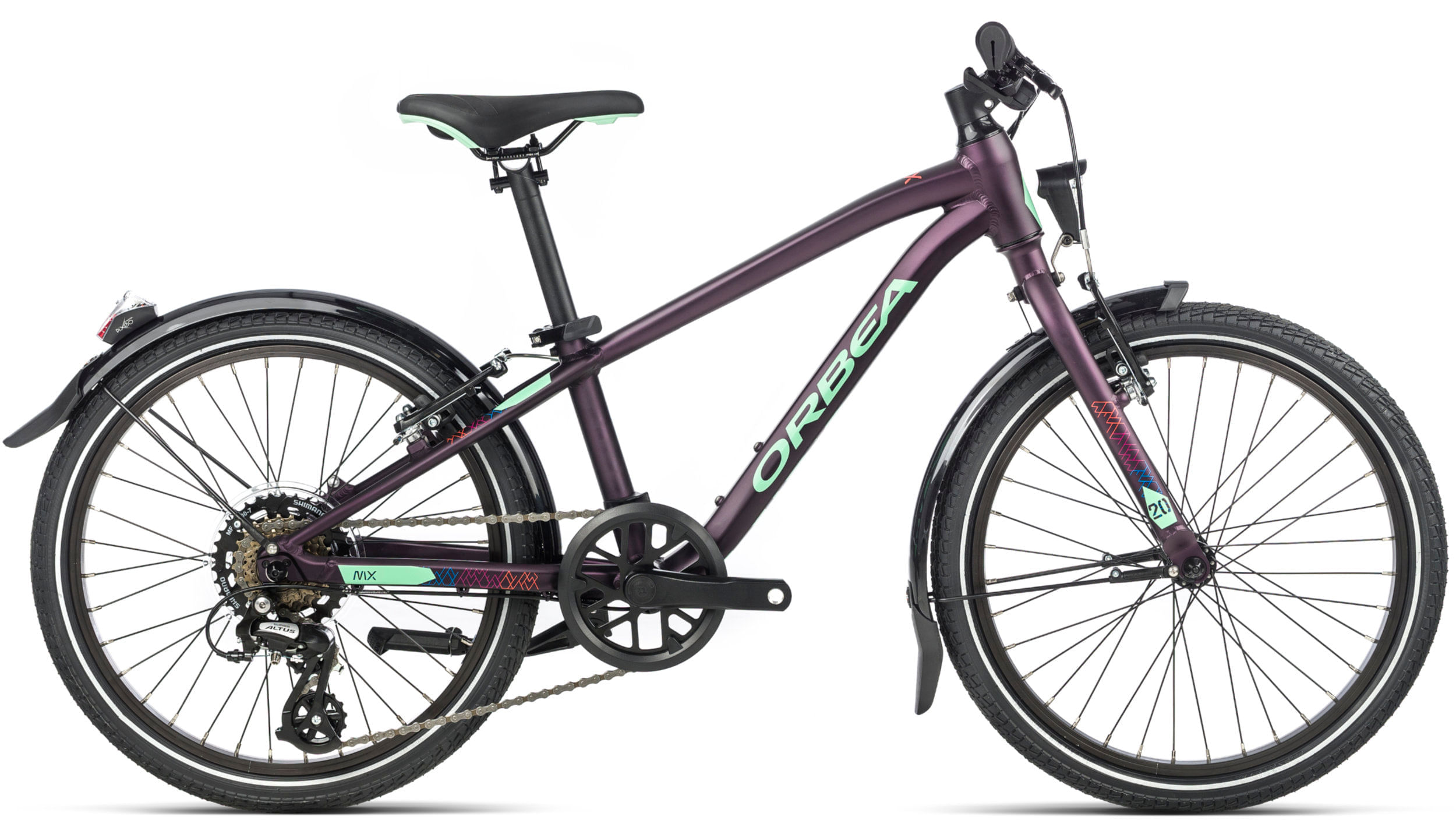 Orbea MX 20 Park 2022 Purple Matte/Mint Gloss - IBKSport your cycling shop