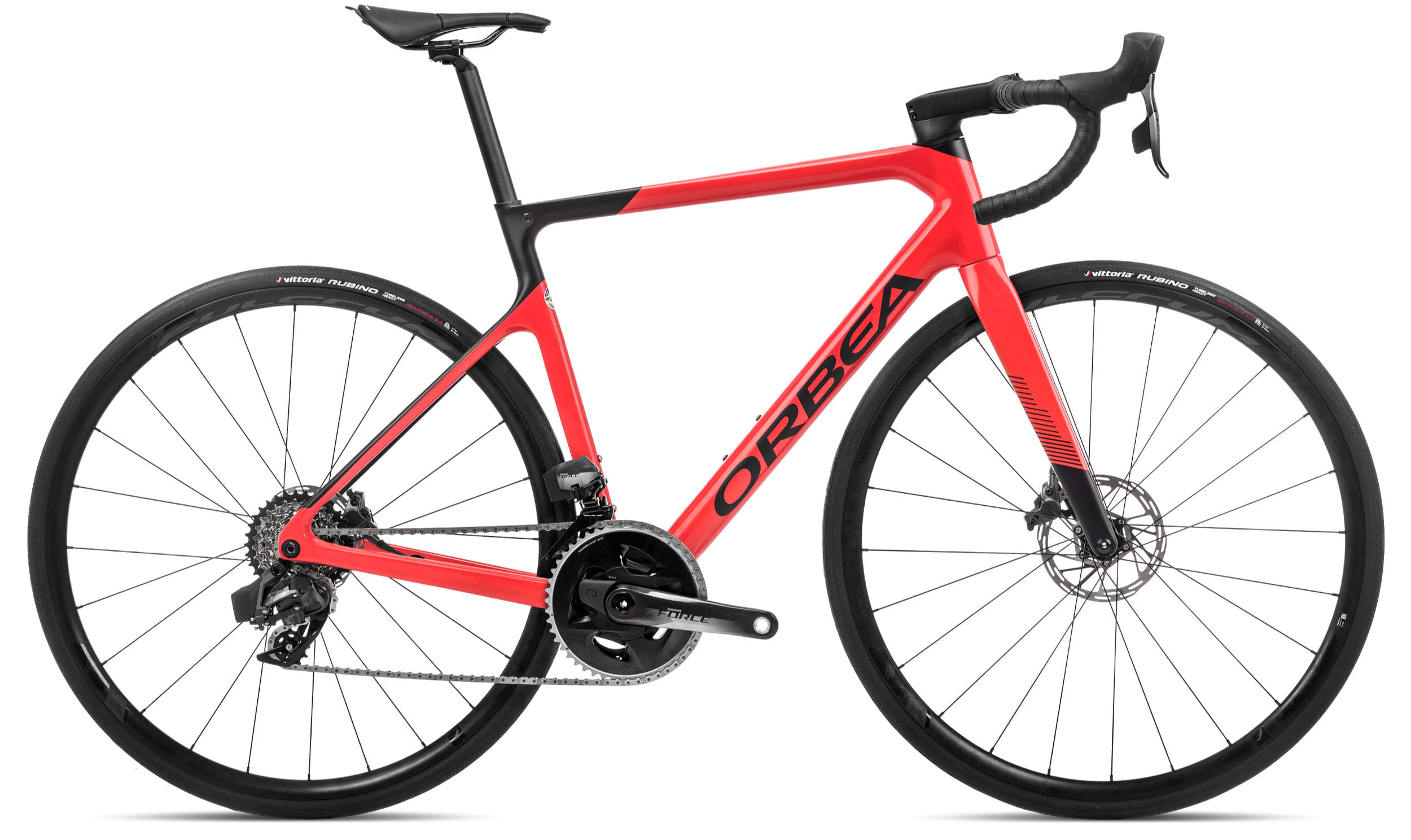 Orbea Orca M21eTEAM PWR 2022 Coral Gloss/Black Matte - IBKSport your cycling shop