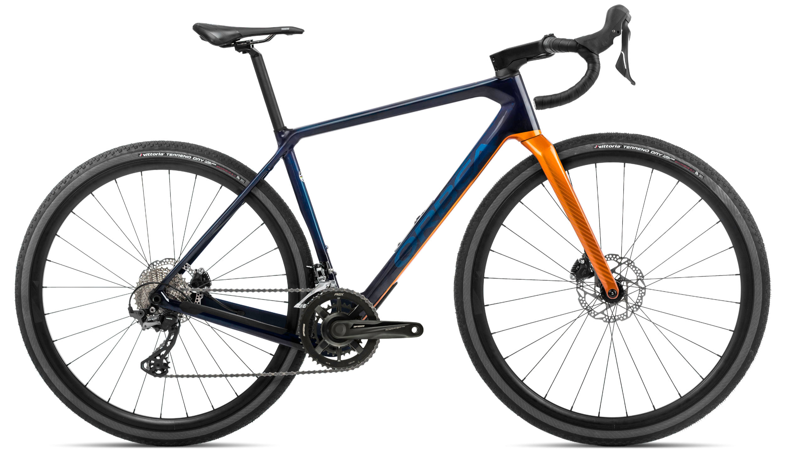 Orbea Terra M30Team 2022 Blue Carbon/Leo Orange - IBKSport your cycling ...