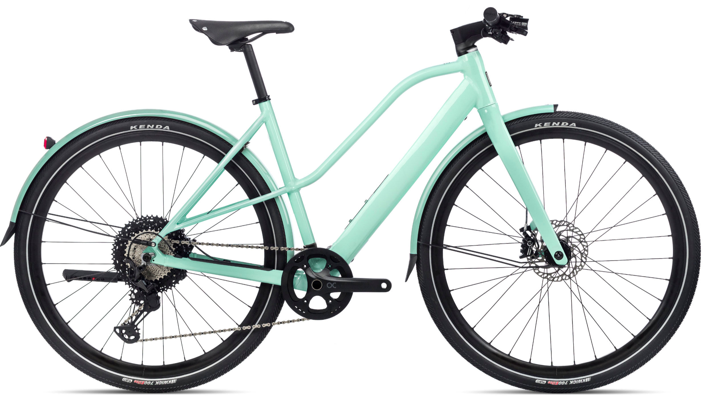 Orbea Vibe MID H10 MUD 2023 Light Green Gloss - IBKSport your cycling shop