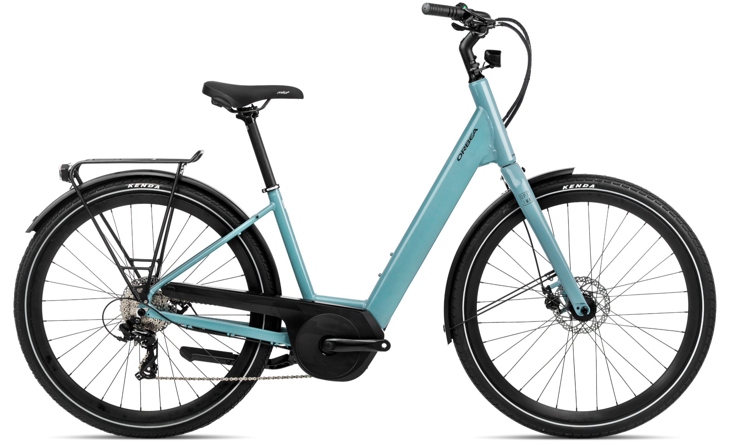 Orbea Optima E50 2023 Blue Gloss - IBKSport your cycling shop