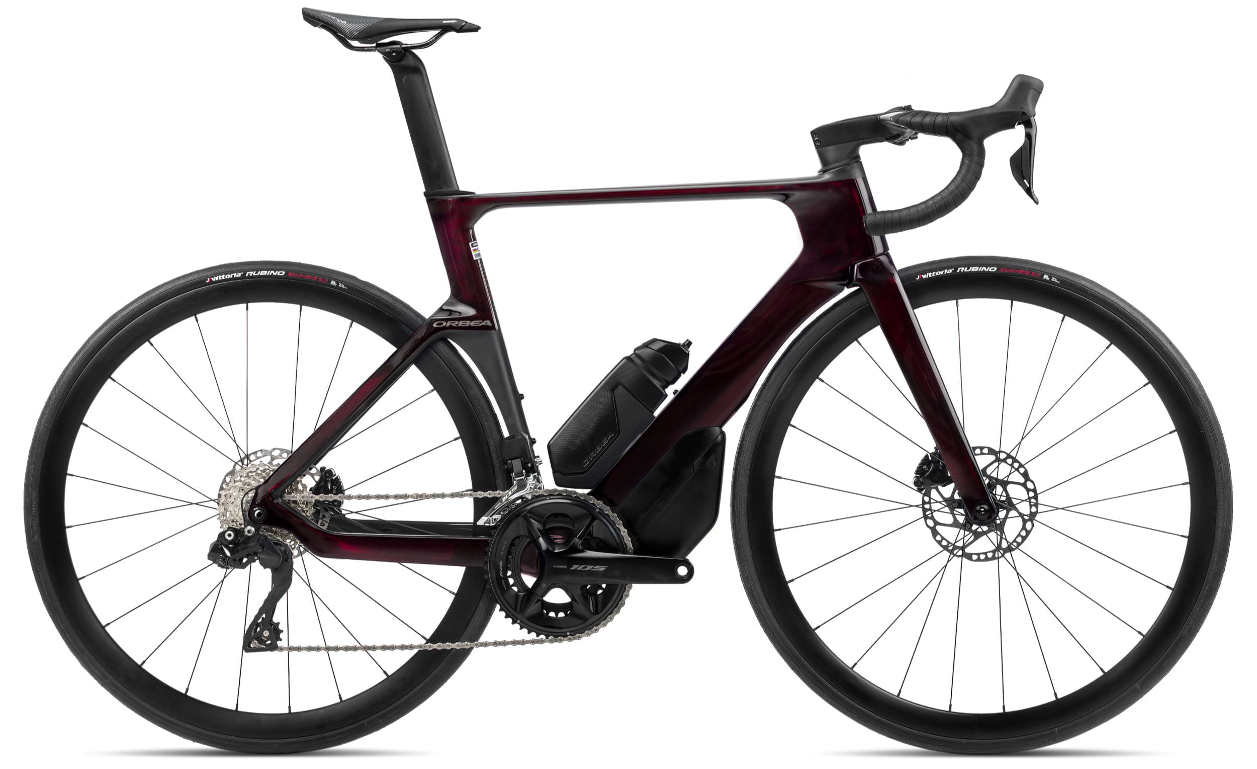 Orbea Orca Aero M30iLTD 2023 Wine Red Carbon View Gloss/Carbon Raw Matt ...