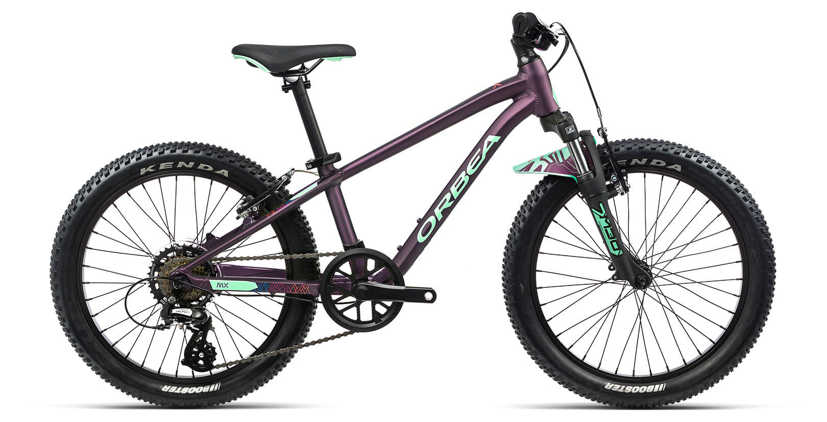 Orbea MX 20 XC 2023 Purple Matt/Mint Gloss - IBKSport your cycling shop