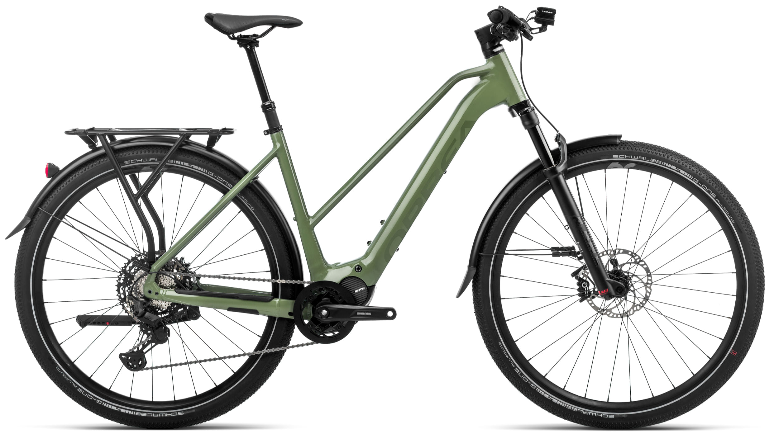 Orbea Kemen MID 10 2023 Urban Green Gloss/Matt - IBKSport your cycling shop