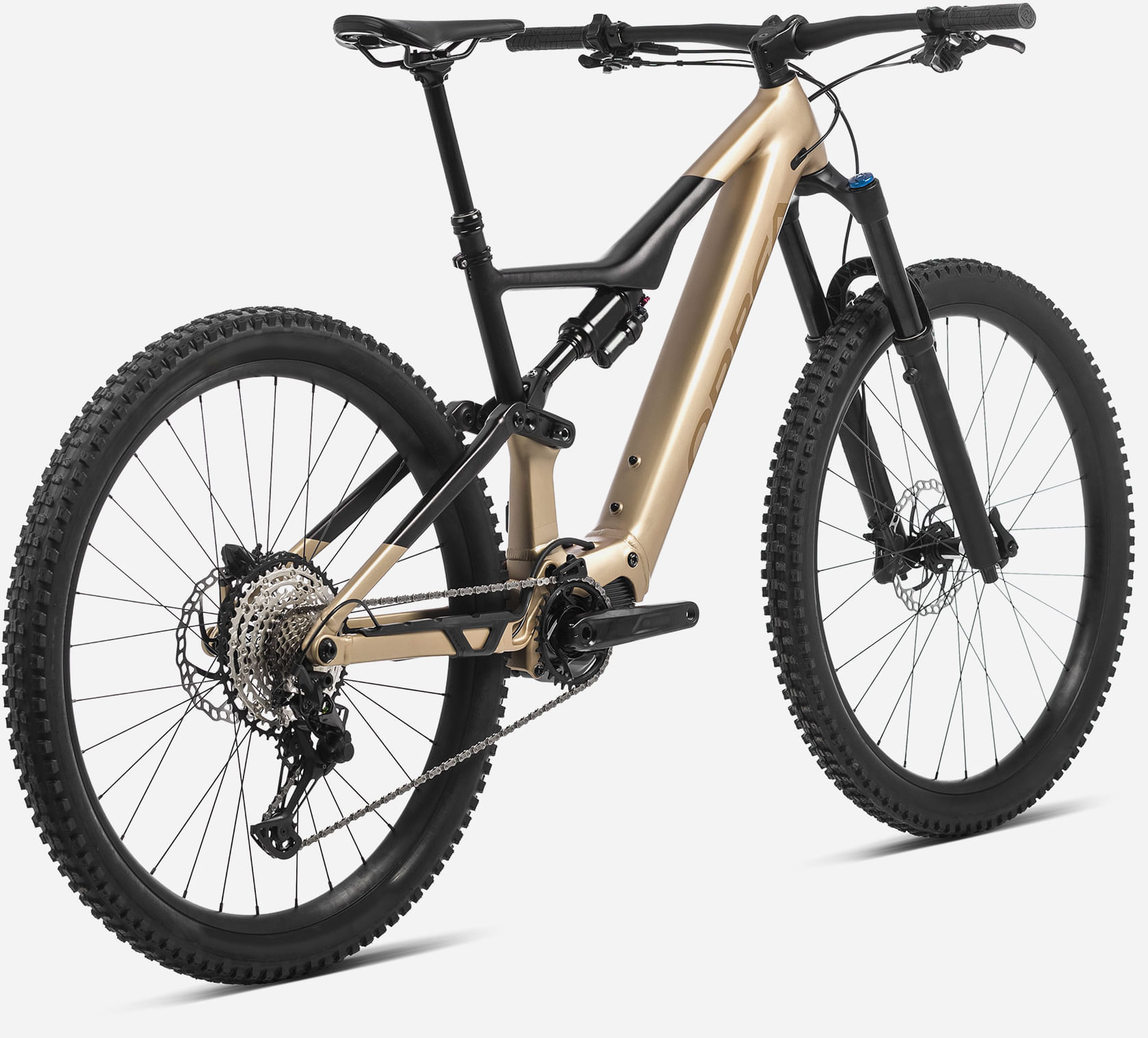 Orbea Rise H10 2023 Option Shimano EN600 Computer Baobab Brown/Cosmic ...