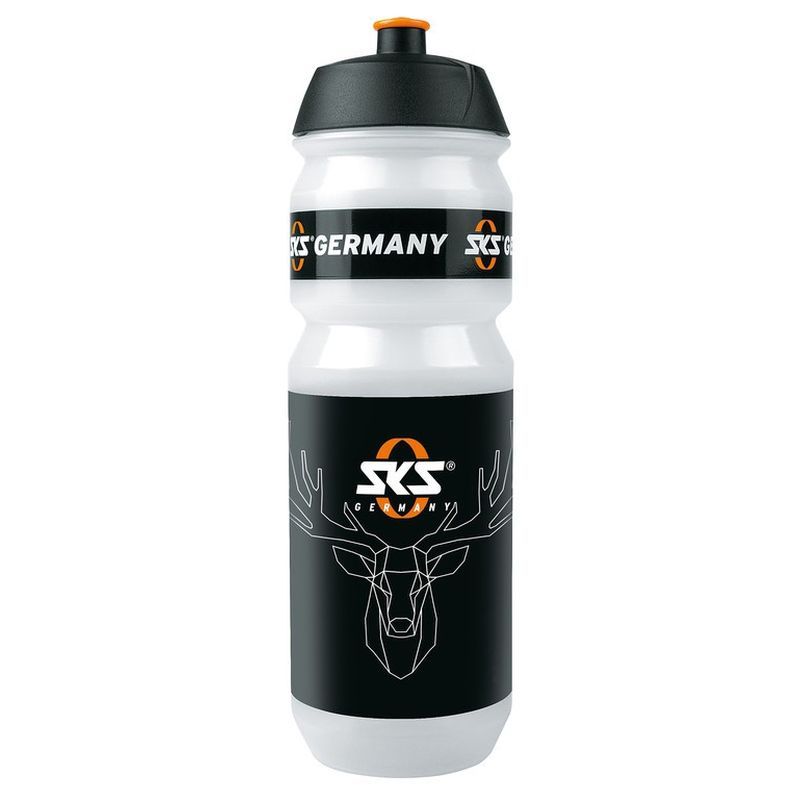 Water Bottle SKS Transparent Deer Logo 750ml - IBKSport your cycling shop
