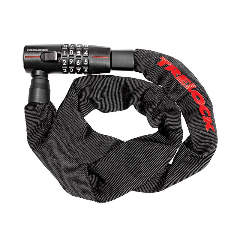 Chain Combination Lock Trelock BC 280 85cmx5mm Black - IBKBike Cycling Shop
