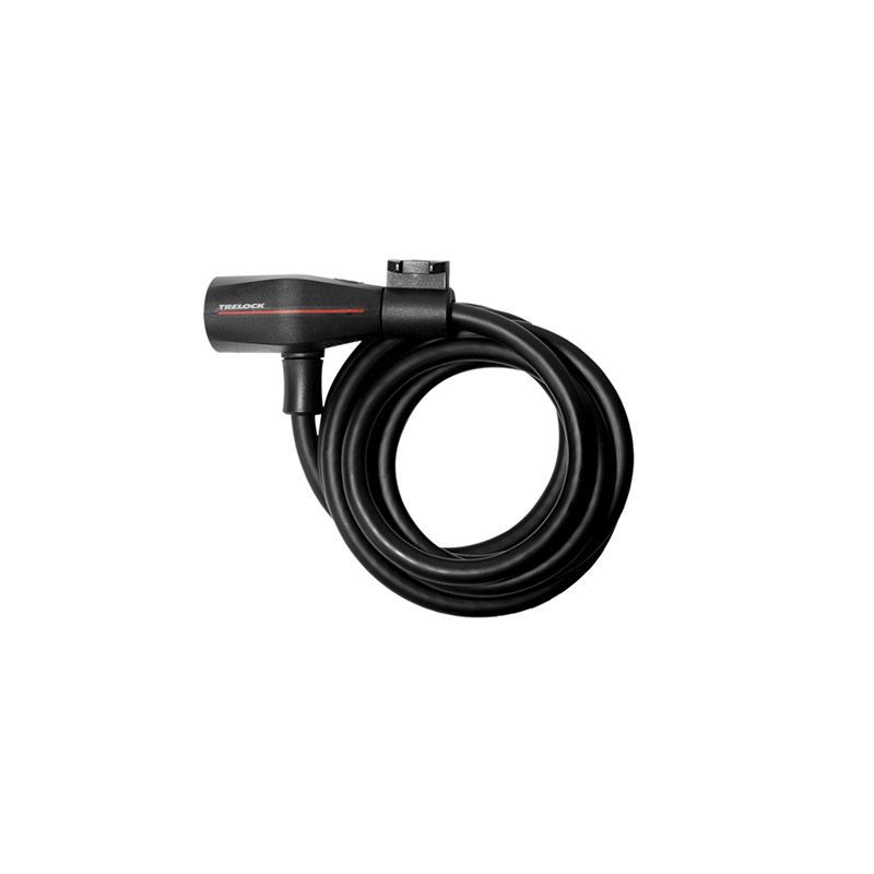 Wire Lock Trelock SK 108 180cmx8mm Black - IBKSport your cycling shop