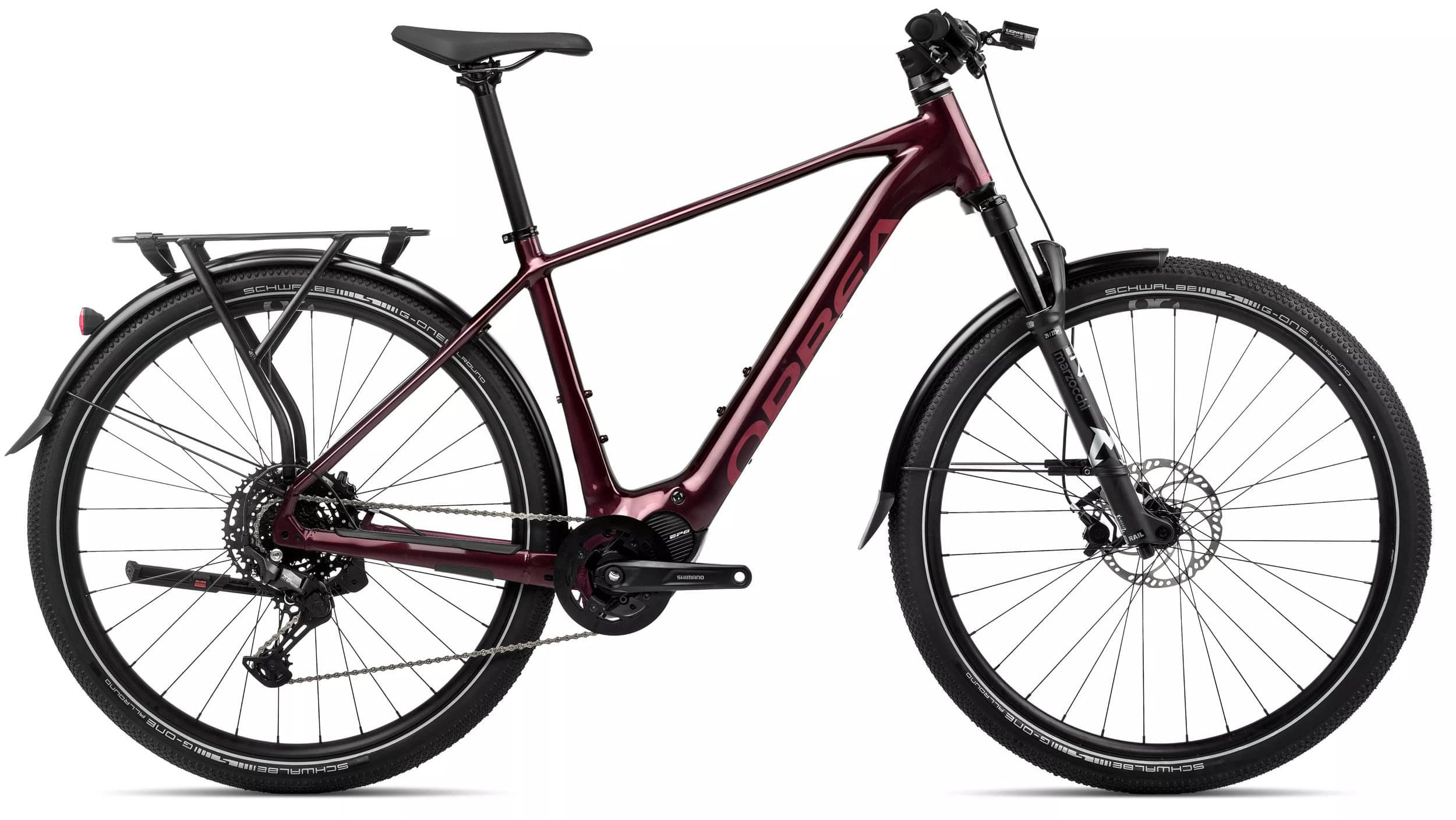 Orbea Kemen 30 2024 Dark Red Gloss/Matt - IBKSport your cycling shop