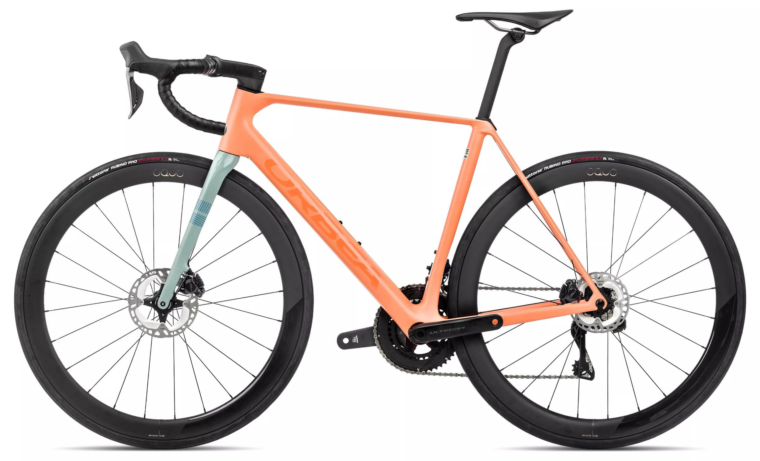 Orbea Orca M20iLTD 2024 Orange Cloud Matt/Stone Blue Matt/Gloss ...