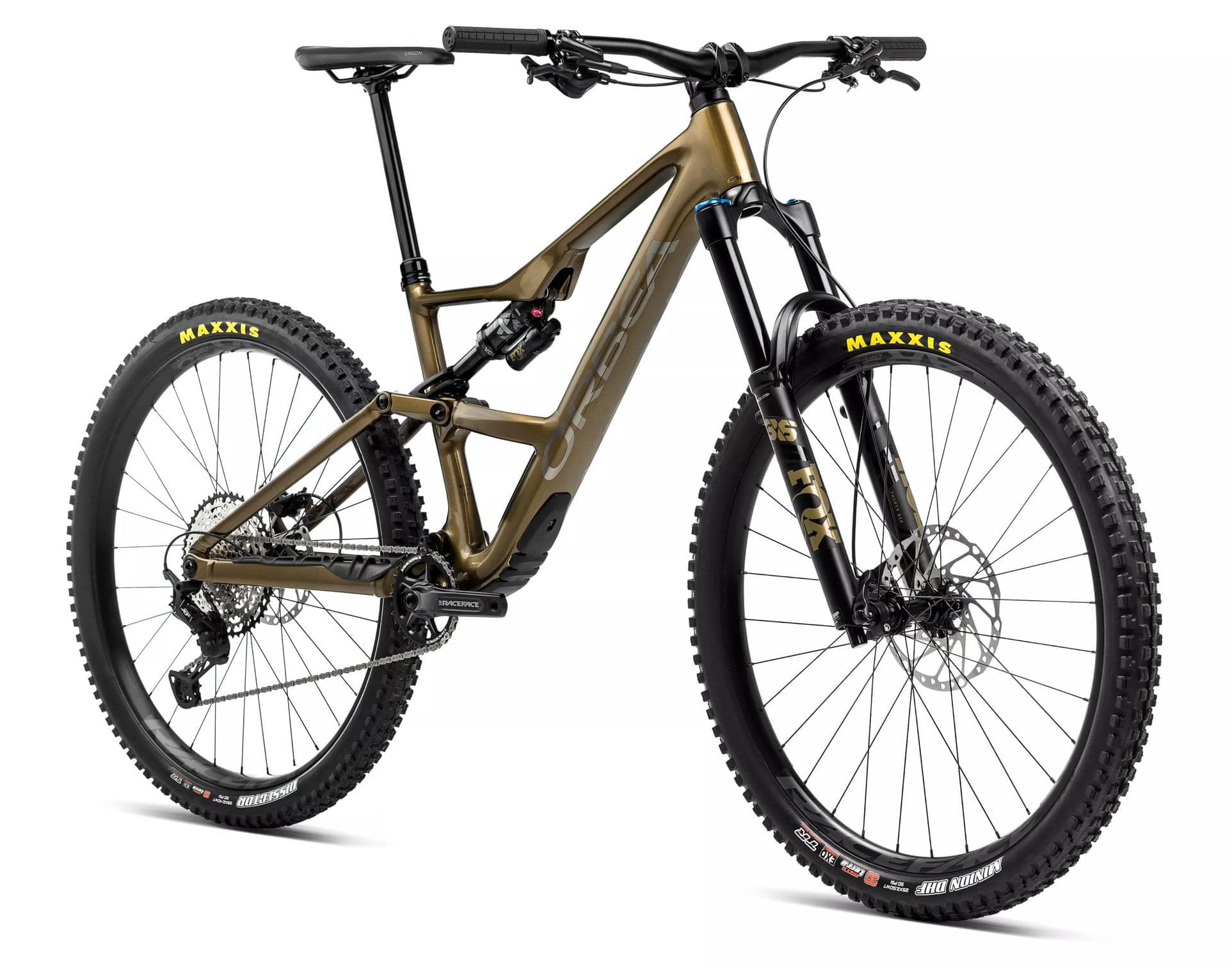 Orbea Occam LT H20 2024 Metallic Olive Green/Titanium Black Gloss ...